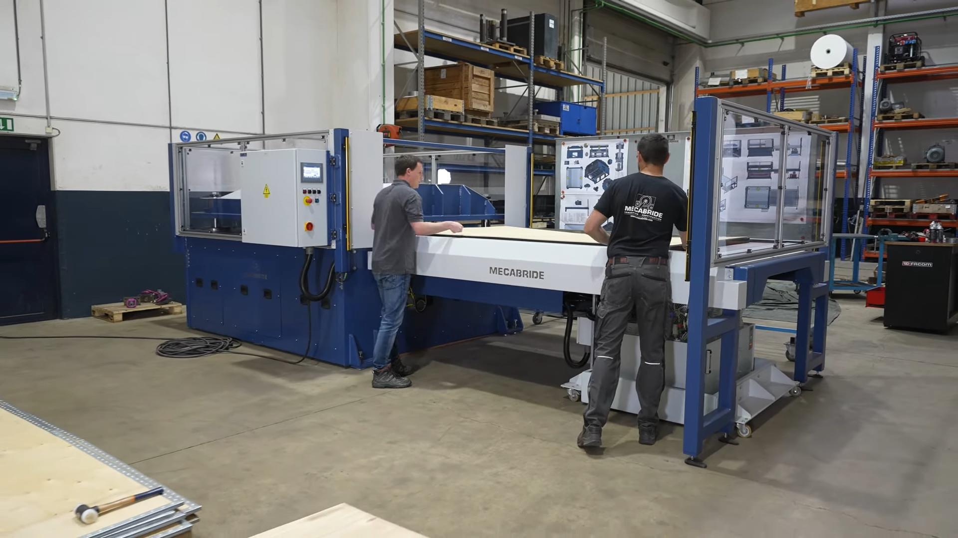 Parallel press - Mecabride - Mechanical engineering